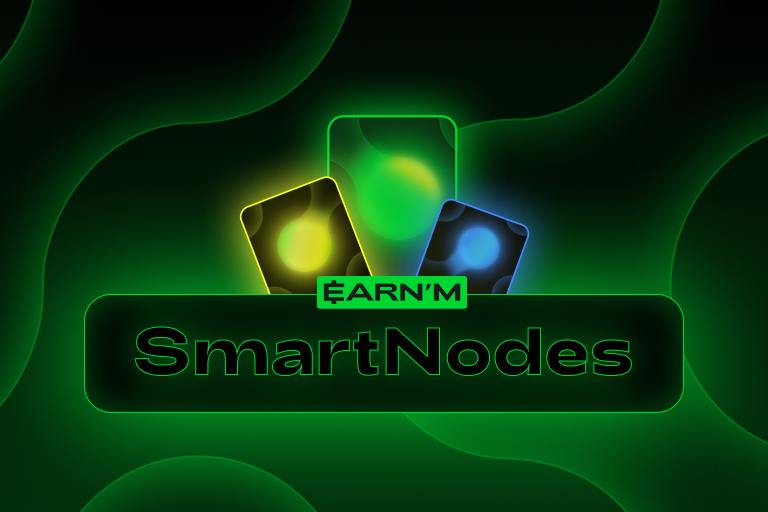 EARN'M SmartNode Sale | GrapesPad
